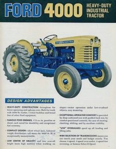 Ford 4000 | Tractor Data and Specs