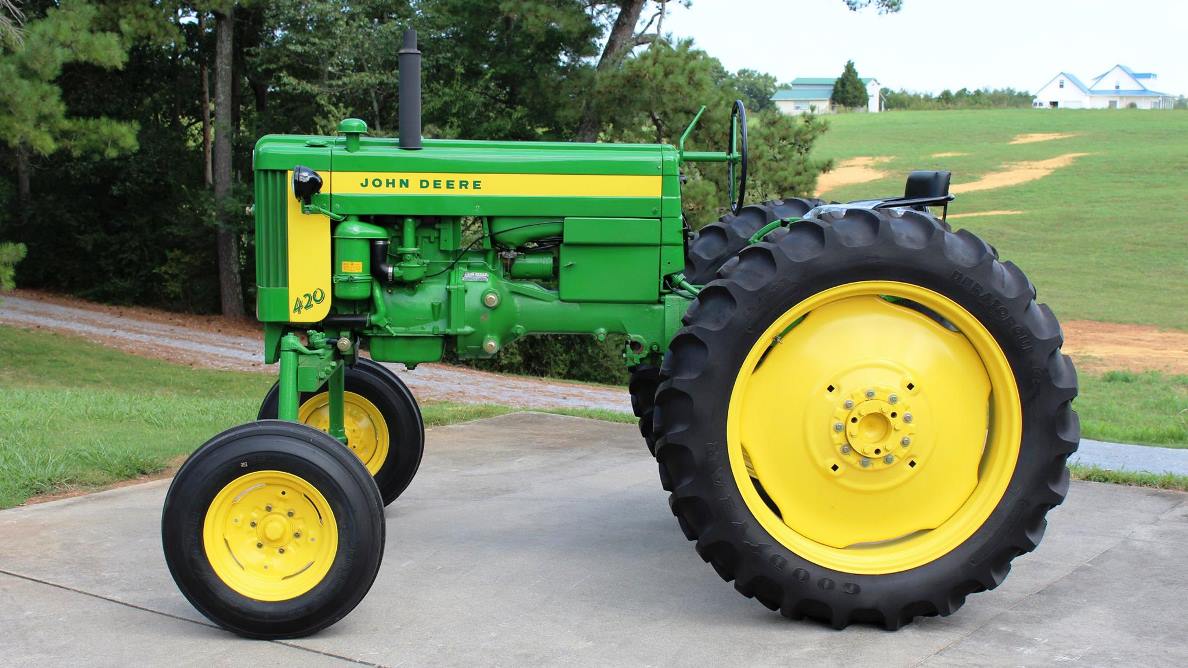 John Deere 420 - Vintage Agricultural Icon | Tractor Data