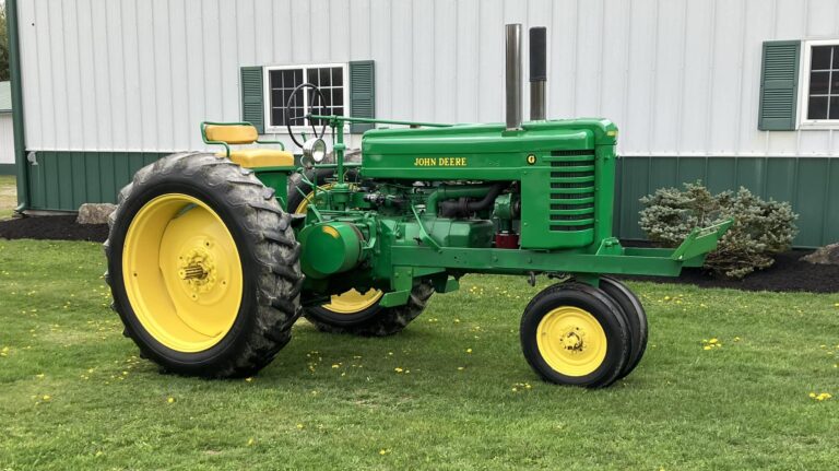 John Deere G GM | Traktor adatok és specifikációk